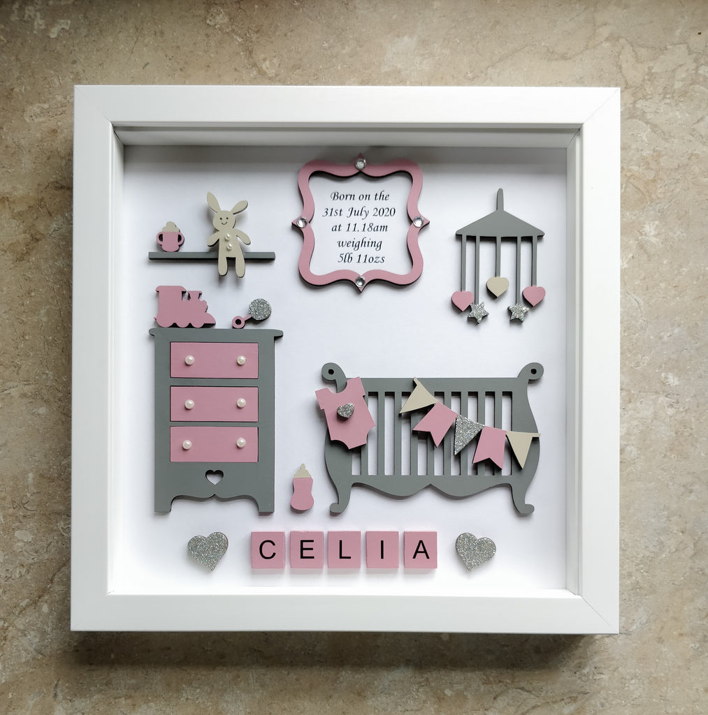 Cot baby frame – Life-in-Frames