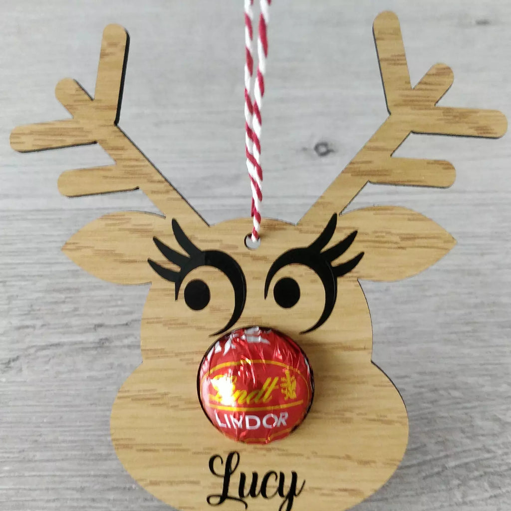 Personalised Reindeer decorations – Life-in-Frames