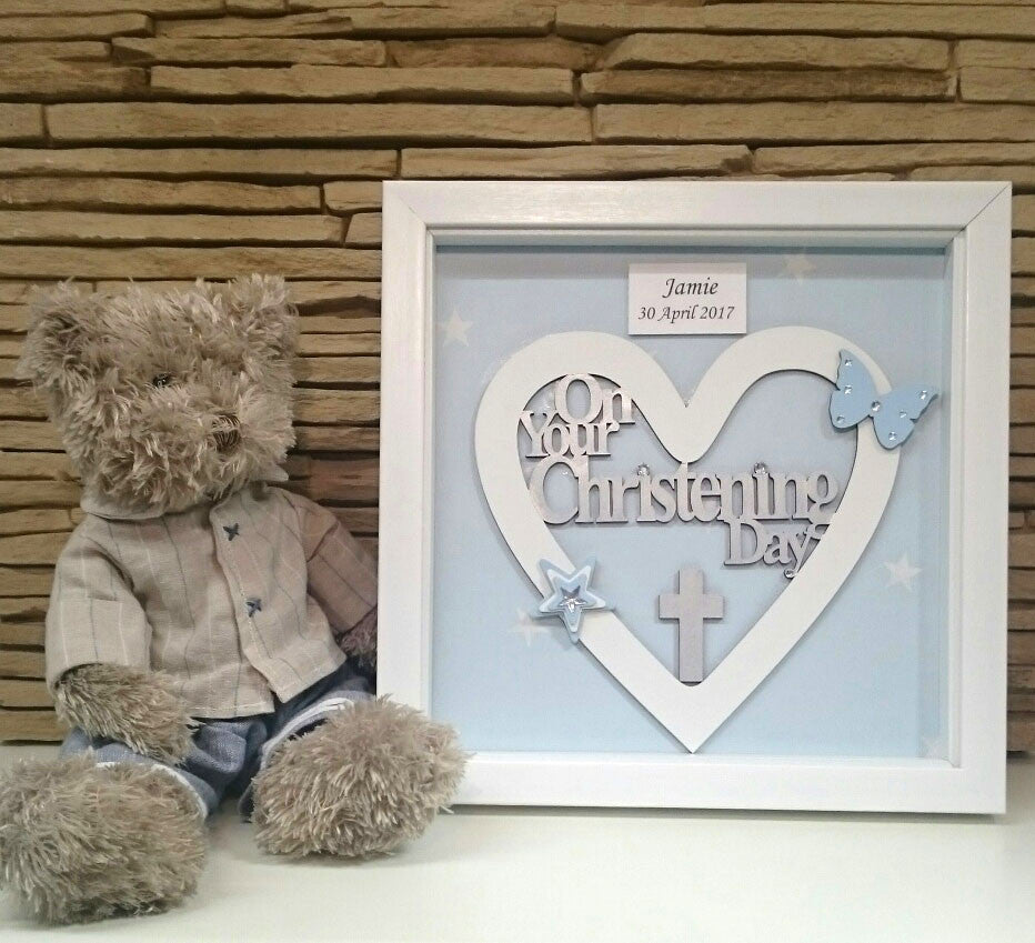 Personalised Christening Frame – Life-in-Frames